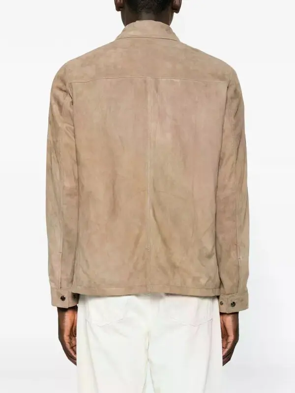 Paul & Shark Suede Panelled Jacket