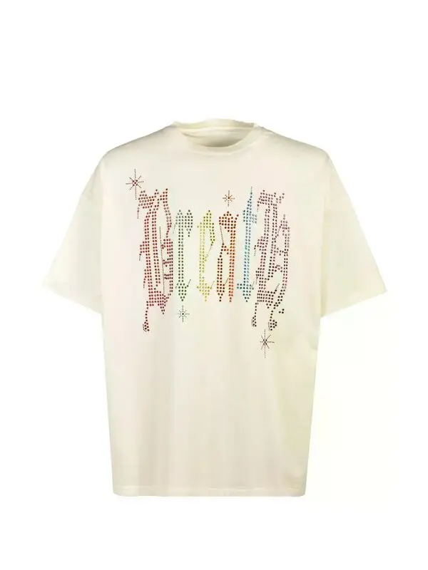 BREATH Rhinestone-embellished T-shirt