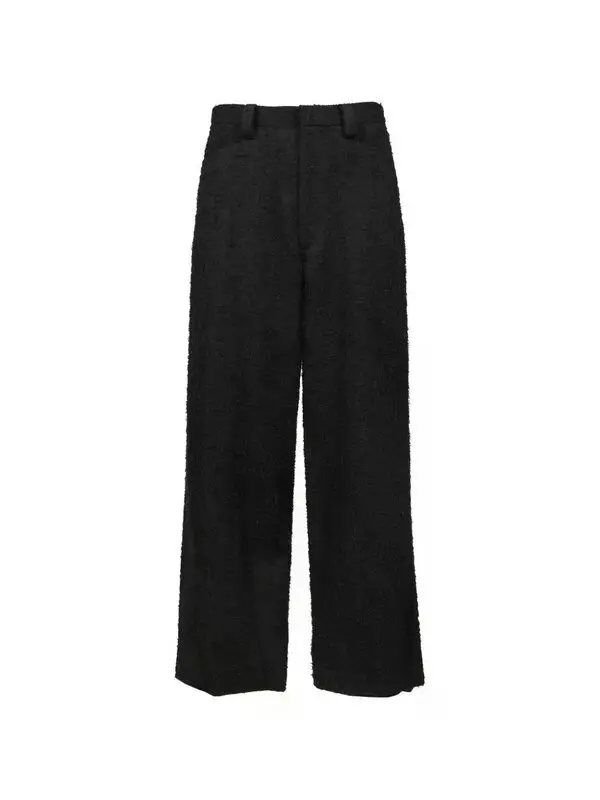 FILTH Textured Wide-leg Trousers