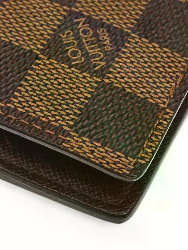 LOUIS VUITTON 2004 Damier Ebene Wallet