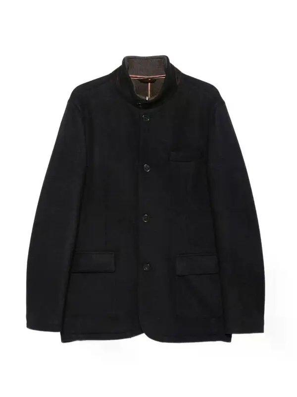 MANDELLI Cashmere High-neck Blazer