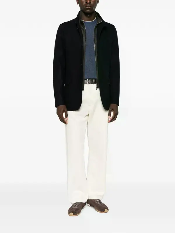 MANDELLI Cashmere High-neck Blazer