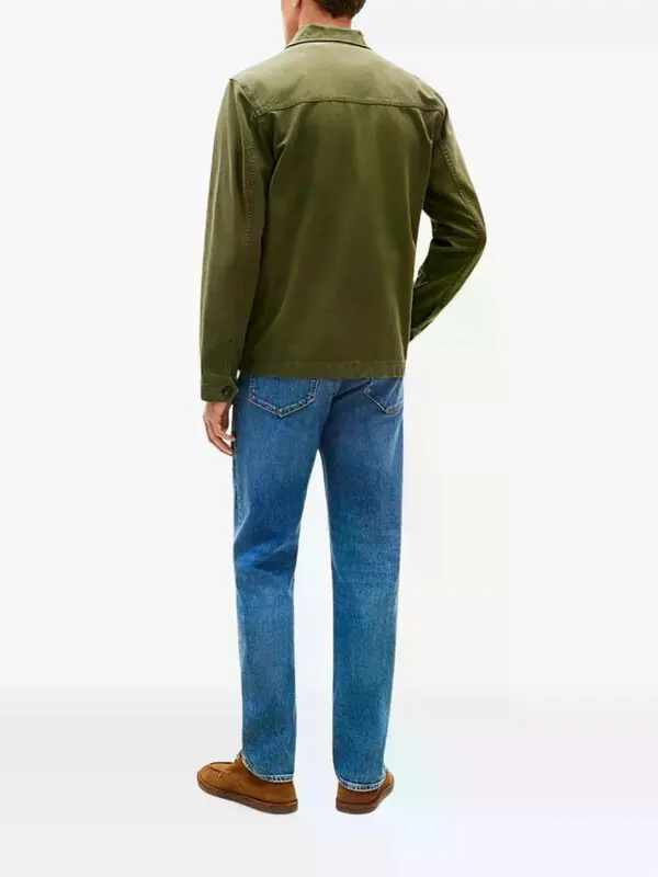 Tommy Hilfiger Long-sleeve Buttoned Overshirt