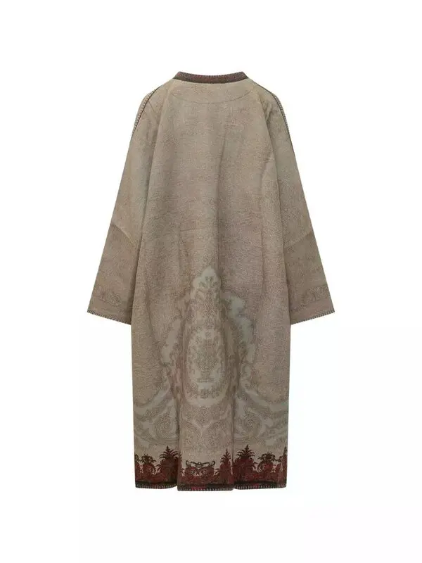 PIERRE-LOUIS MASCIA Paisley-print Wool Kimono