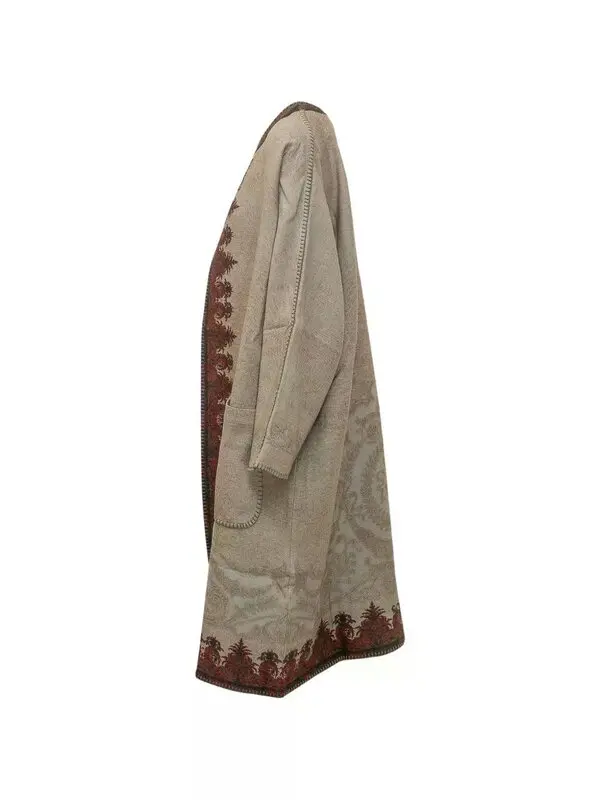 PIERRE-LOUIS MASCIA Paisley-print Wool Kimono