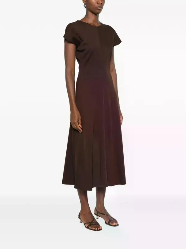 Dixie Short-sleeve A-line Maxi Dress