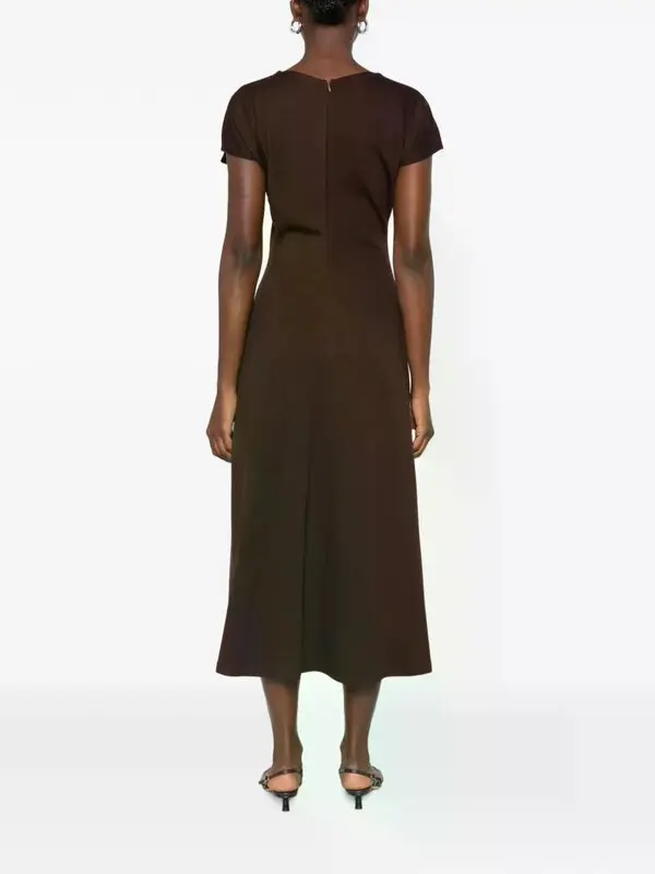 Dixie Short-sleeve A-line Maxi Dress