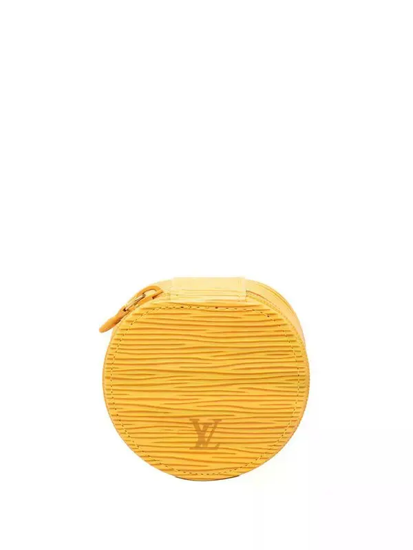 LOUIS VUITTON 2000-2026 Epi Ecrin Bijoux Travel Jewelry Case - Yellow