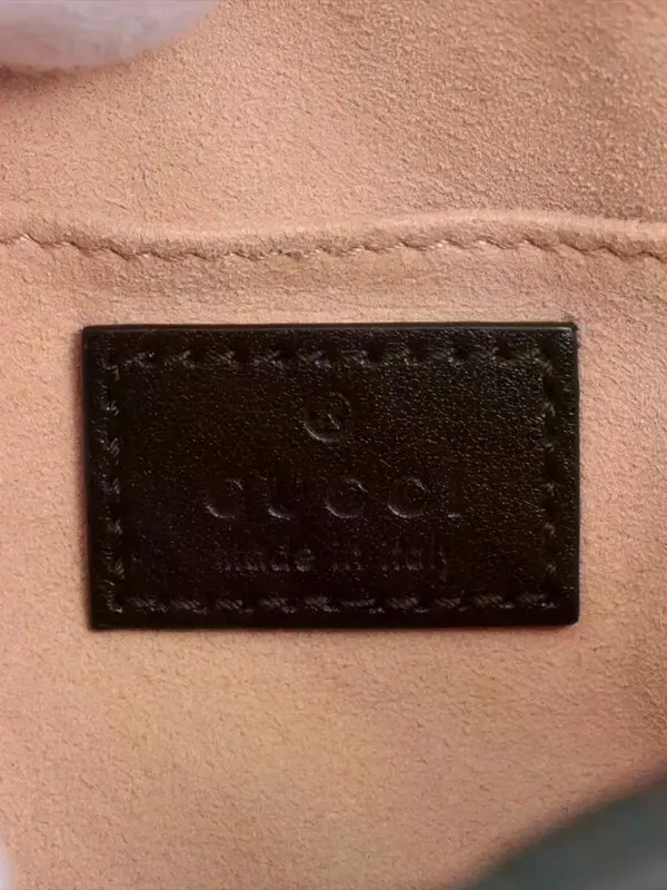 Gucci Gg Marmont Matelassé Leather Crossbody Bag - Black