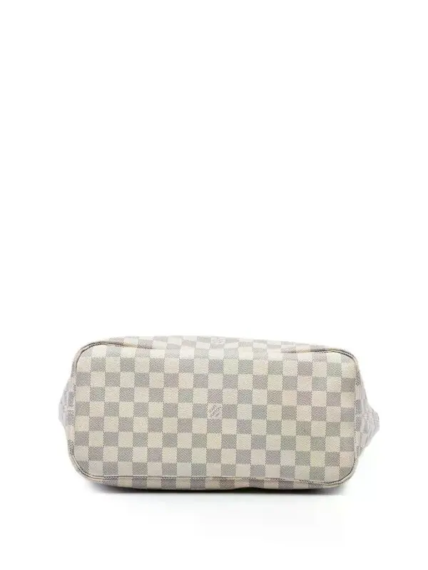 LOUIS VUITTON Damier Azur Neverfull Mm Tote Bag
