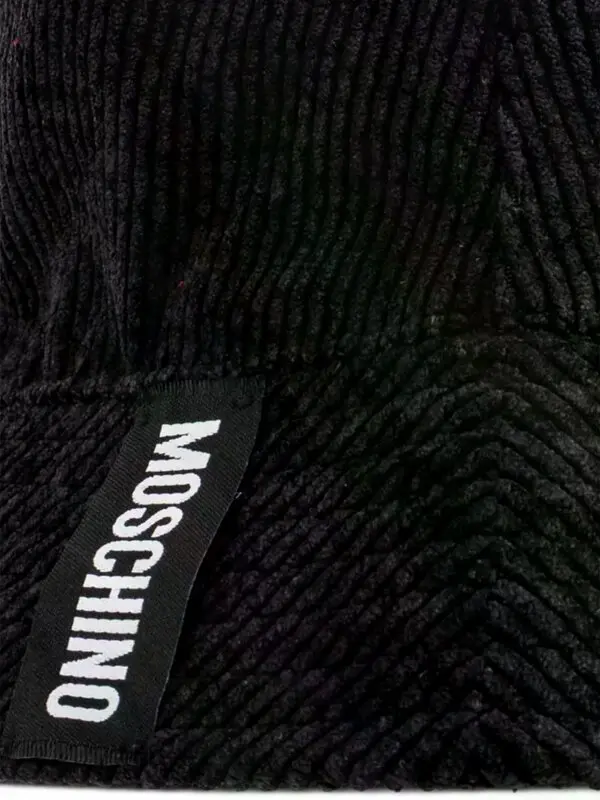 Moschino Corduroy Reversible Bucket Hat