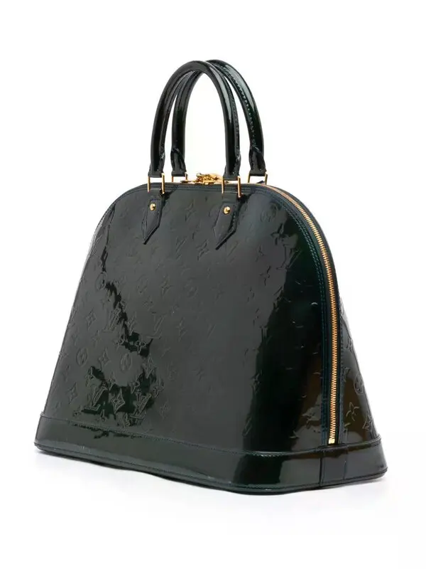 LOUIS VUITTON Monogram Vernis Alma Gm Handbag