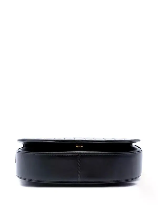 Saint Laurent Matelasse Calfskin Crossbody Bag - Black