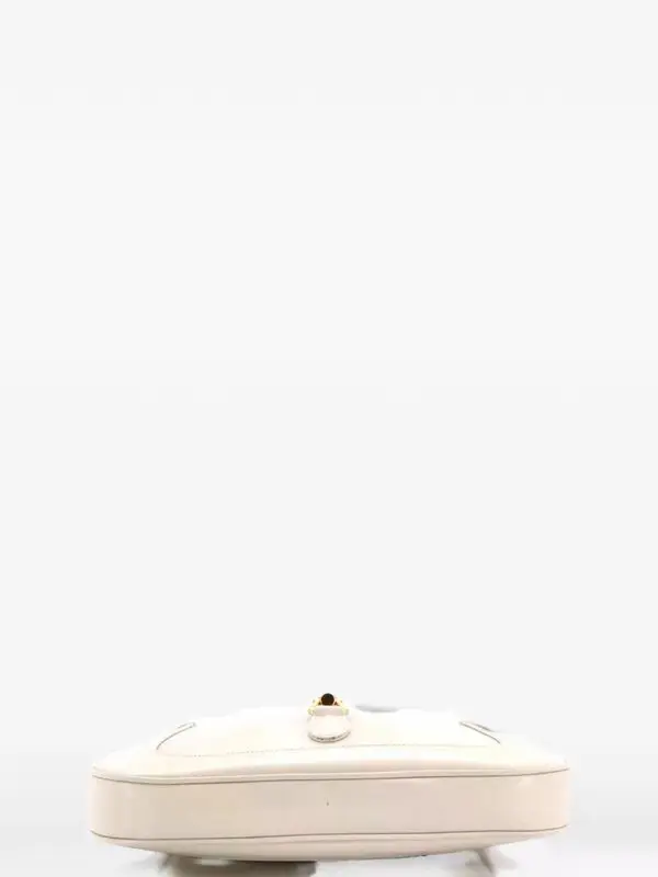 Gucci Jackie 1961 Leather Small Hobo Bag - White