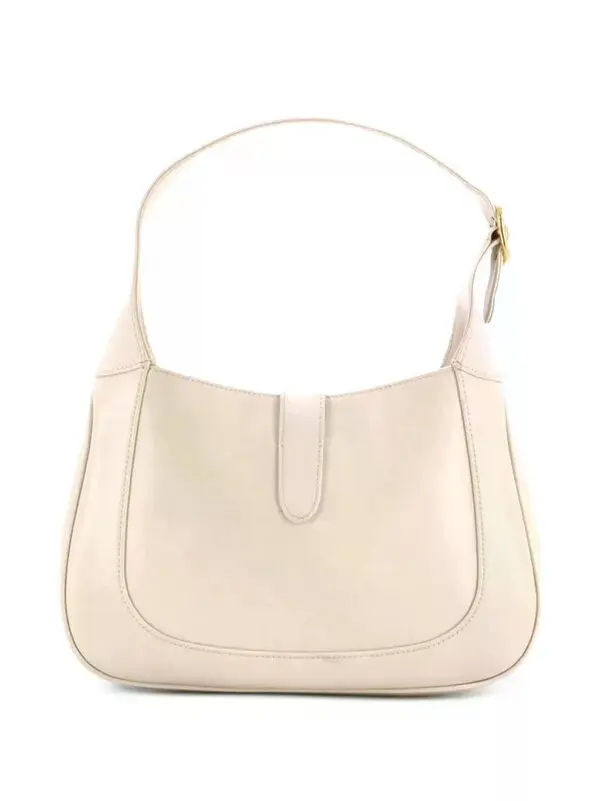 Gucci Jackie 1961 Leather Small Hobo Bag - White