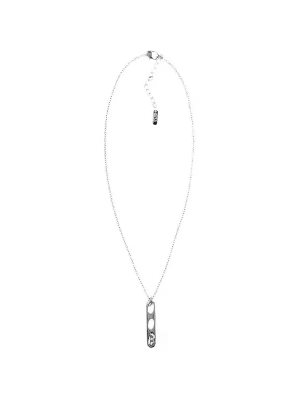 DIESEL® Oval D Pendant Necklace