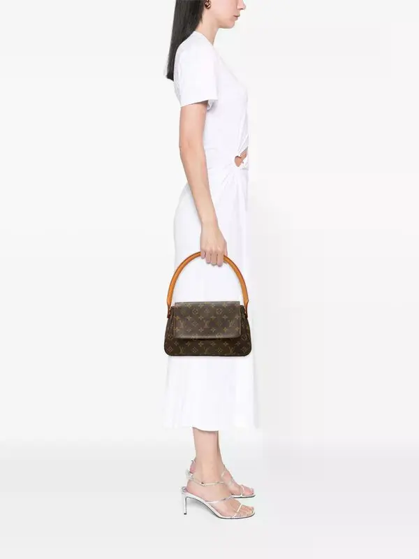 LOUIS VUITTON 2001 Monogram Mini Looping Shoulder Bag