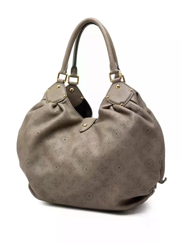 LOUIS VUITTON 2010 Monogram Mahina L Hobo Bag