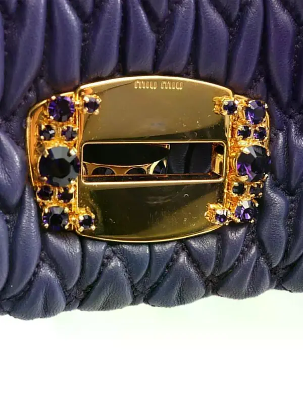 Miu Miu 2010-2026 Matelasse Shoulder Bag