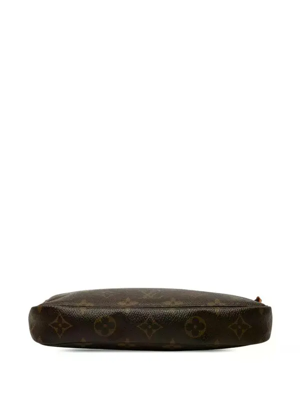 LOUIS VUITTON 2002 Monogram Pochette Accessoires Shoulder Bag - Brown