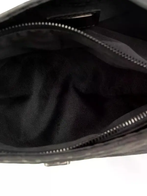 Fendi 2000-2010 Zucchino Canvas Shoulder Bag