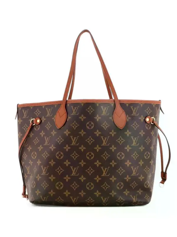 LOUIS VUITTON Neverfull Inside Out Monogram Canvas And Leather Mm Tote Bag - Brown