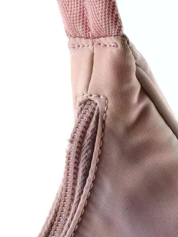 Prada Re-edition 2000 Tessuto Mini Hobo Bag - Pink