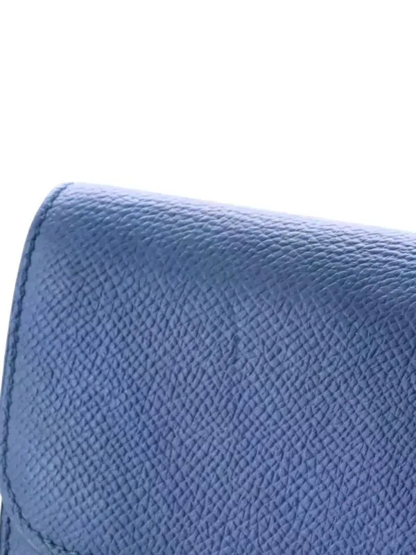 Hermès Constance Wallet Epsom Compact Small Wallets - Blue