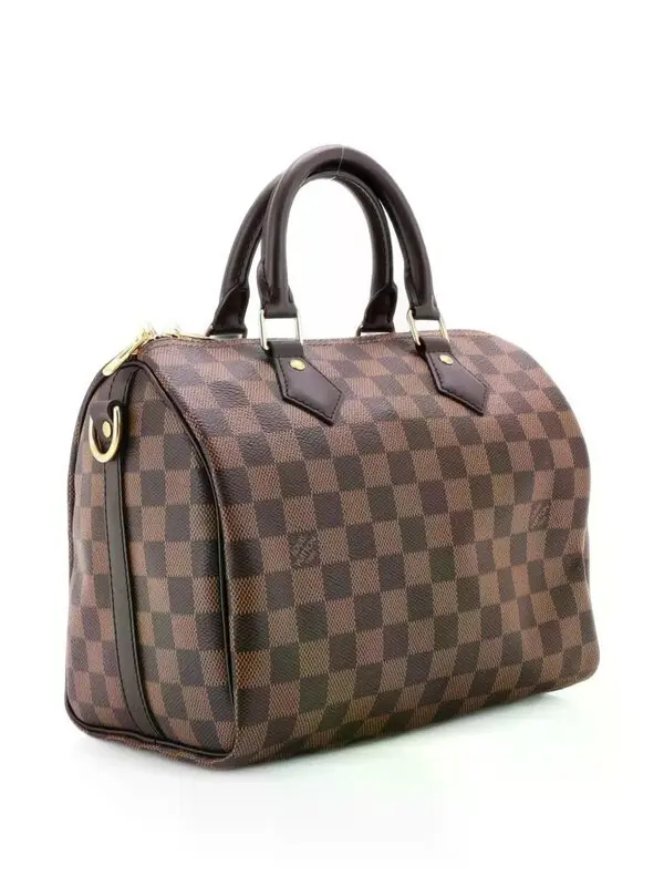 LOUIS VUITTON Speedy Bandouliere Bag Damier 25 Satchel - Brown