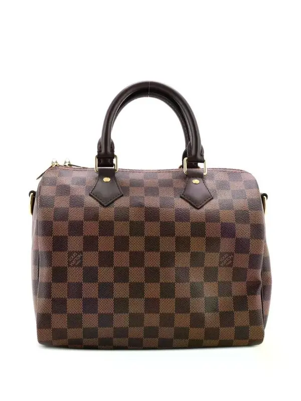 LOUIS VUITTON Speedy Bandouliere Bag Damier 25 Satchel - Brown