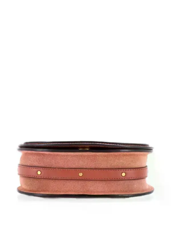 Chloé Nile Crocodile Embossed Leather Small Crossbody Bag