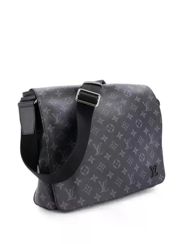 LOUIS VUITTON District Messenger Bag Monogram Eclipse Canvas Mm Crossbody Bag