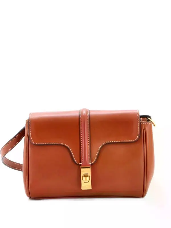 Celine Soft 16 Bag Smooth Calfskin Mini Crossbody Bag