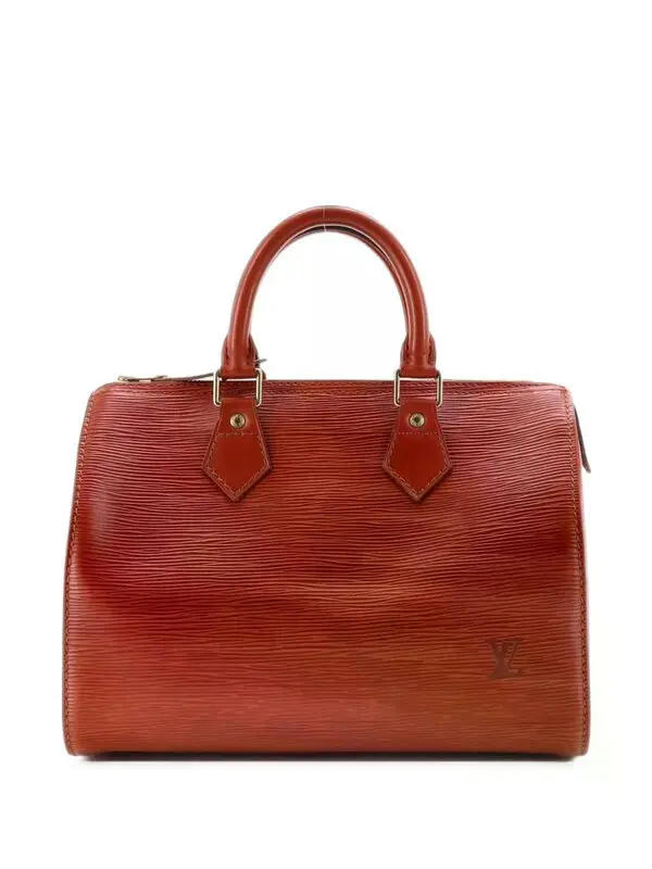 LOUIS VUITTON Speedy Handbag Epi Leather 25 Satchel
