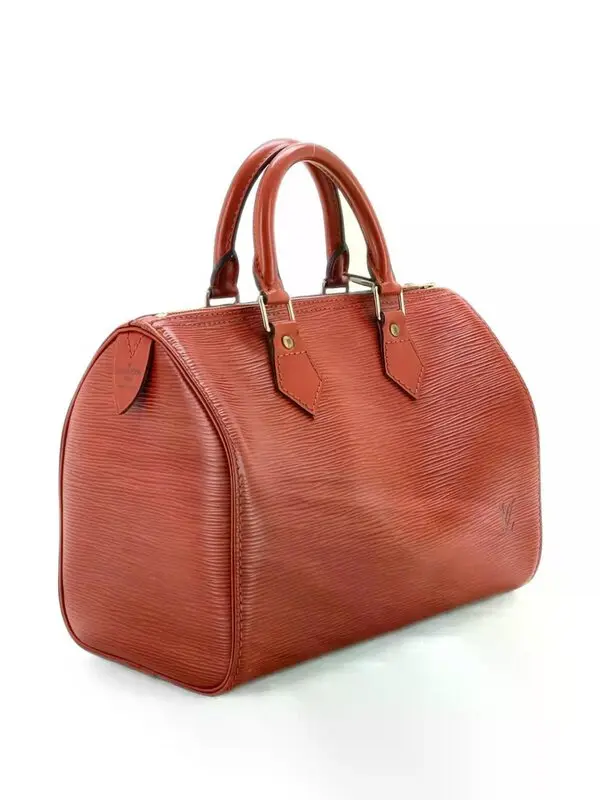 LOUIS VUITTON Speedy Handbag Epi Leather 25 Satchel