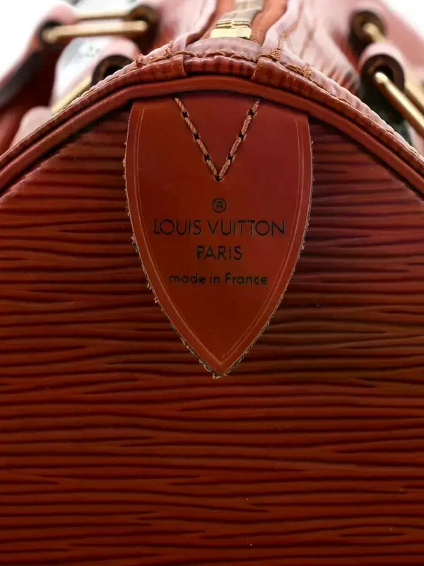 LOUIS VUITTON Speedy Handbag Epi Leather 25 Satchel