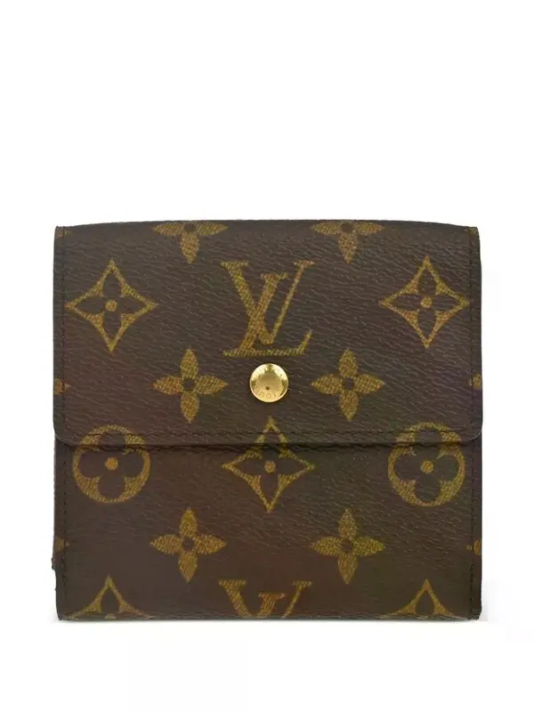 LOUIS VUITTON 2002 Monogram Wallet - Brown