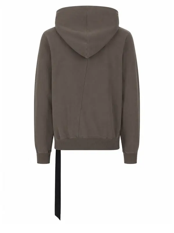 Rick Owens Mountain Hooded Zip Up Sweatshirt