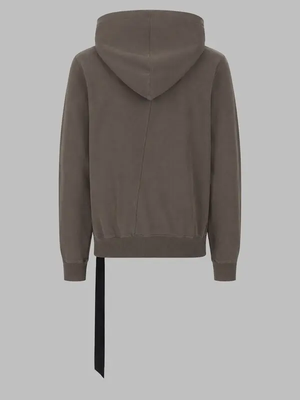 Rick Owens Mountain Hooded Zip Up Sweatshirt