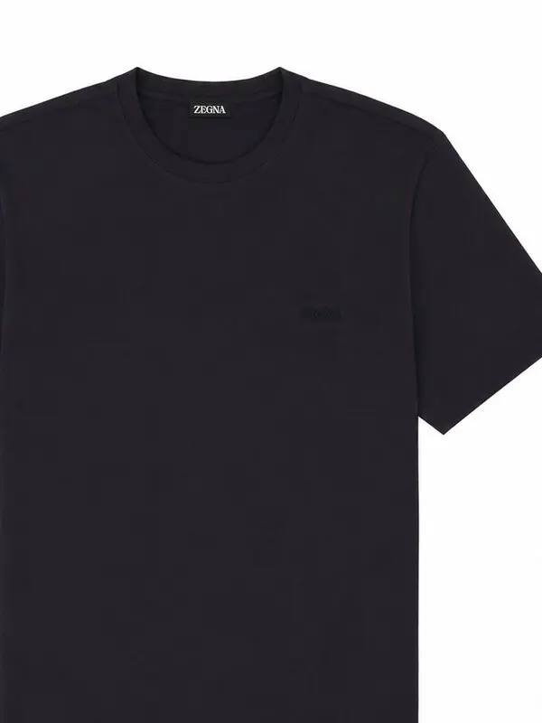 Zegna T-shirt Con Logo