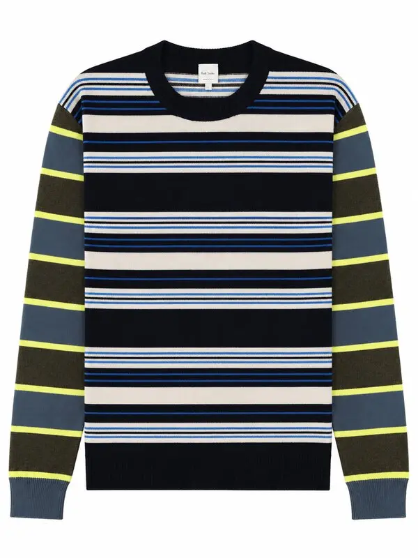 Paul Smith Maglia In Lana E Cotone