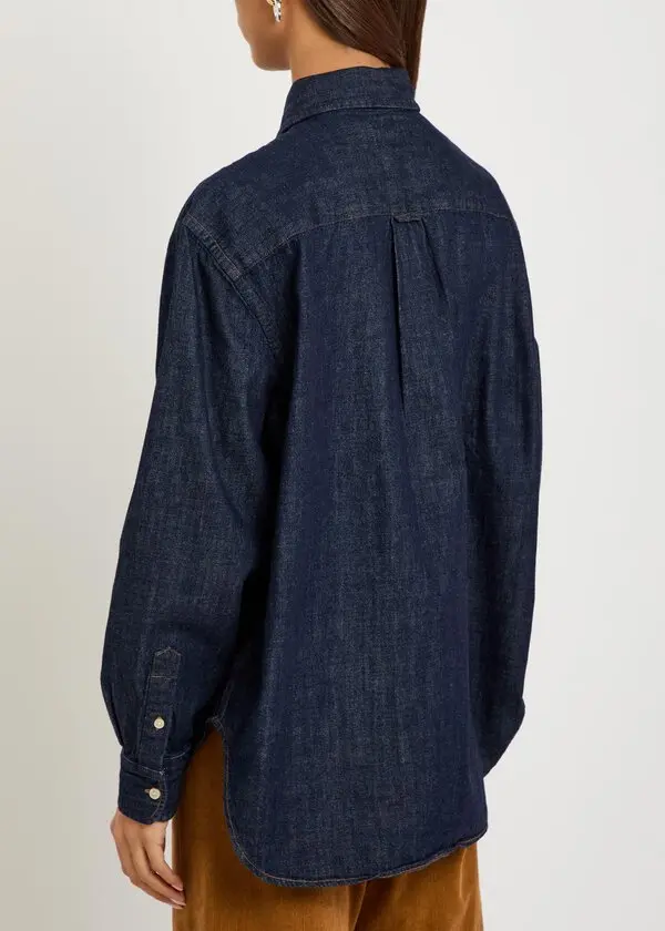 Polo Ralph Lauren Logo-embroidered Denim Shirt
