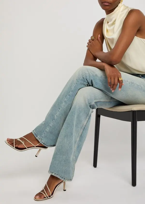 Studio Amelia Solstice Wrapped Leather Sandals