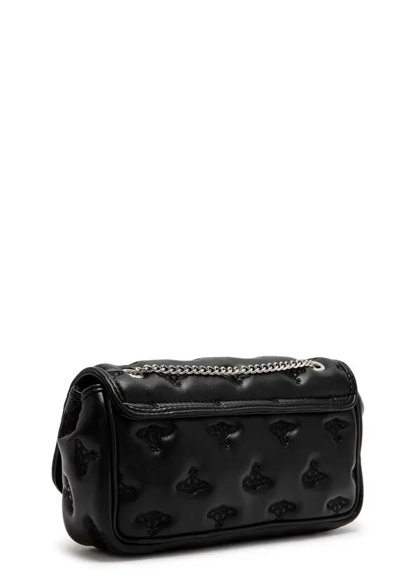 VIVIENNE WESTWOOD Grained Leather Cross-body Bag