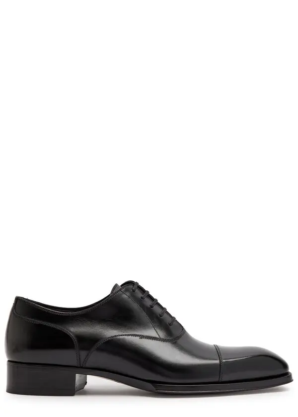 TOM FORD Elkan Leather Oxford Shoes