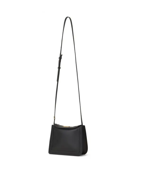 LANVIN Compagnon 16 Leather Bag - Black