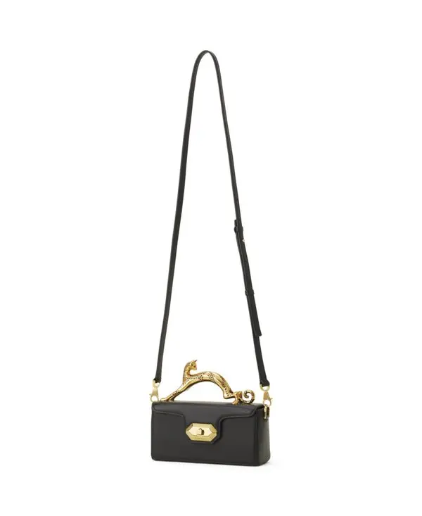 LANVIN Pencil Cat Nano Leather Bag