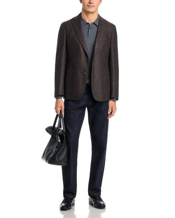 Bloomingdale'S Boucle Wool Blend Extra Soft Jacket