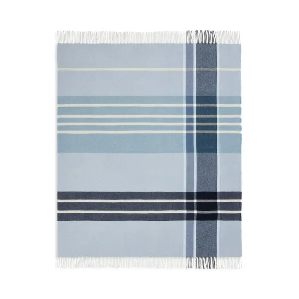 LANEROSSI Everest Plaid Cashmere Throw Blanket