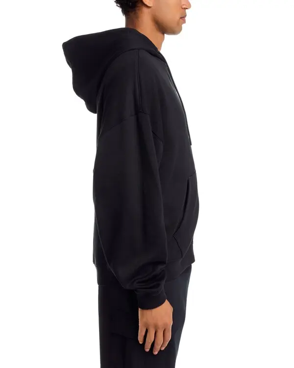 Hugo Darishood Cotton Logo Graphic Drawstring Hoodie